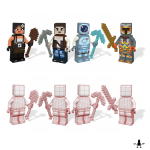 Lego Minecraft Figures Skin Pack2 | Vizrt Forums